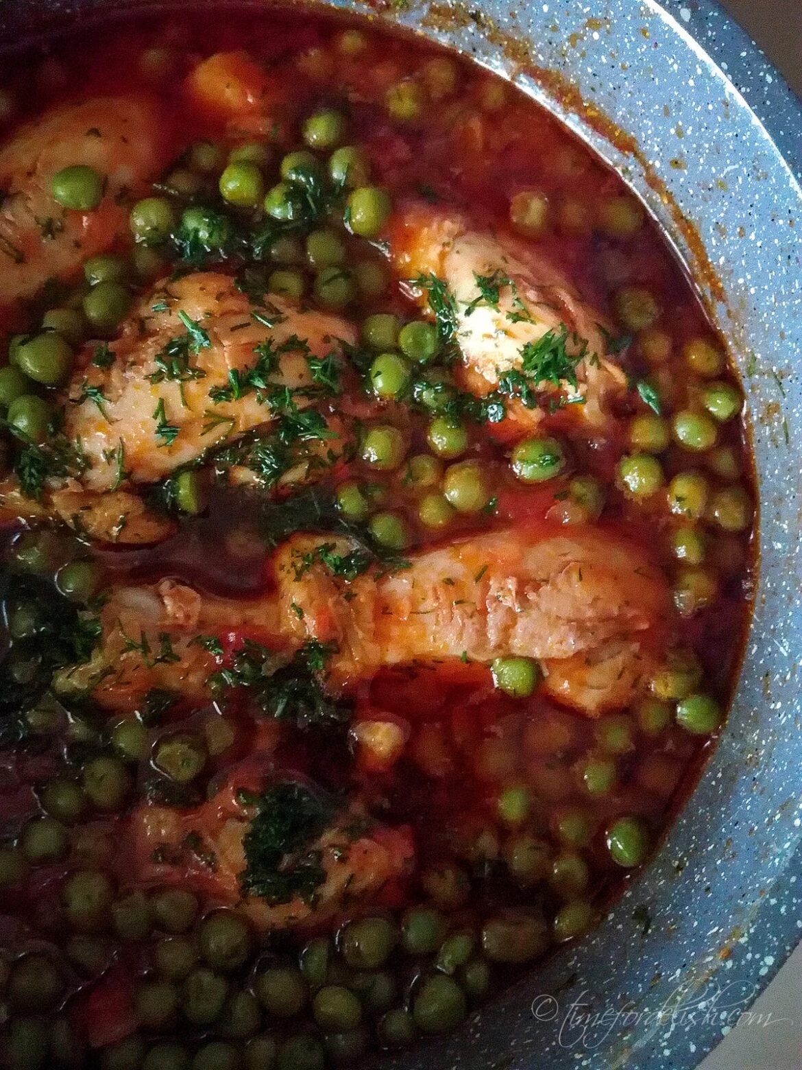 Green Peas Stew (Frozen Or Fresh)
